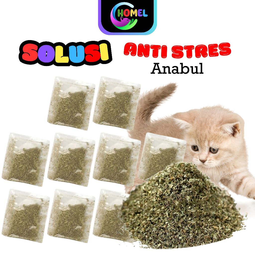 Jual Catnip powder serbuk daun sachet 1gram solusi kebutuhan anabul ...