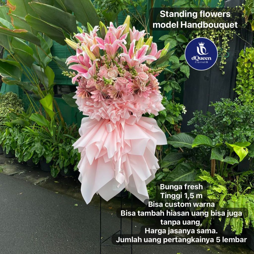 Jual Standing flowers model HANDBOUQUET Bunga Fresh Gift Karangan Bunga ...