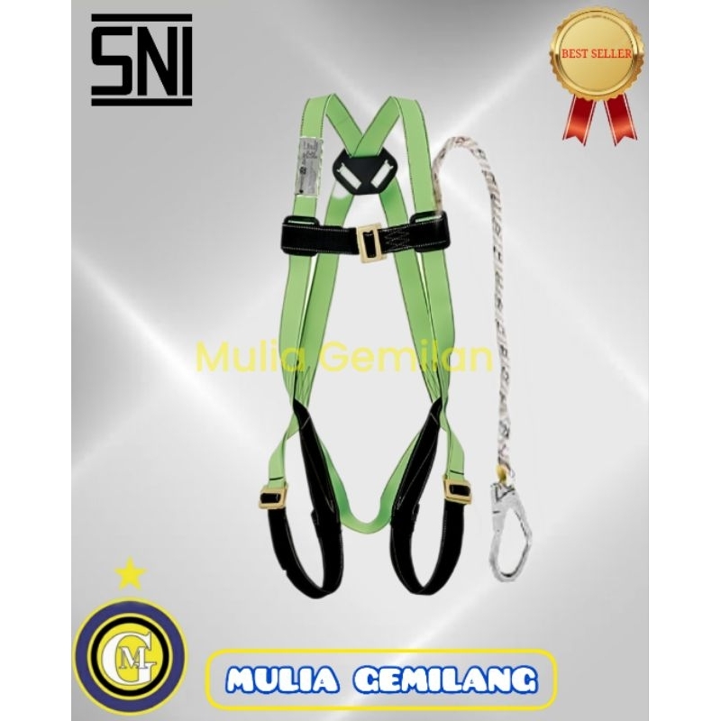Jual Fullbody Harness single hook besar (SNI CE 0321) | Shopee Indonesia