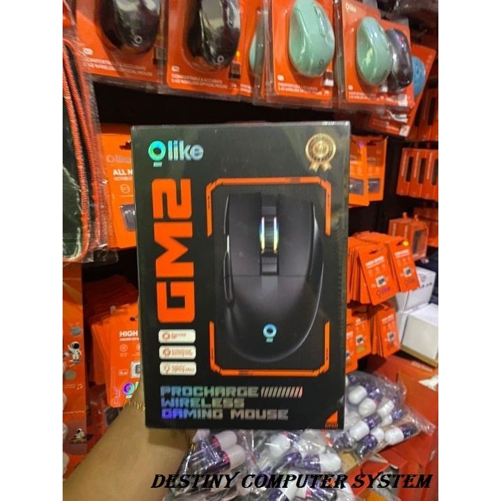 Jual Mouse Wireless Gaming Procharge Olike GM2 RGB ( Bisa Cas ...