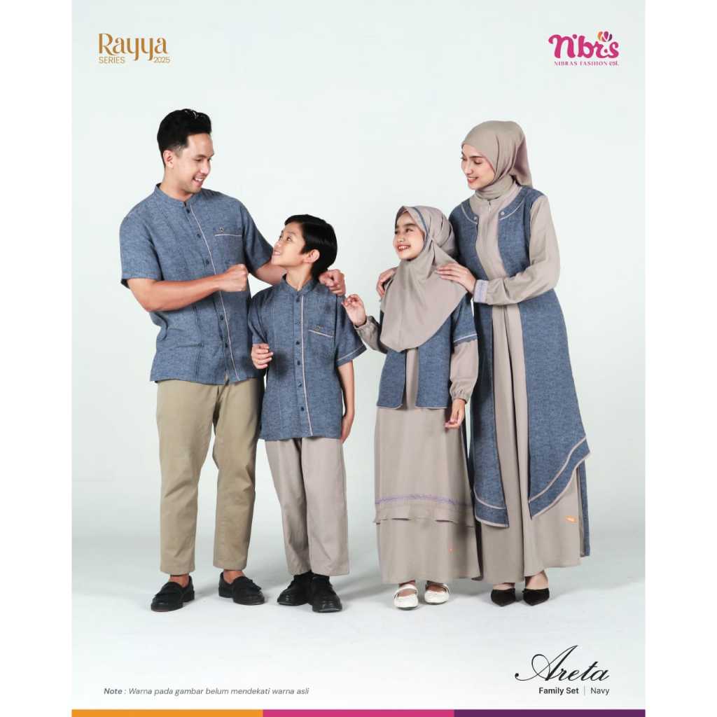 Jual Baju Seragam Lebaran Keluarga Terbaru Trend 2025 || Sarimbit ...
