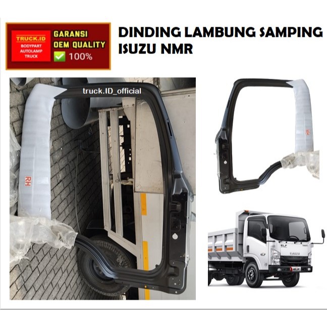 Jual FRAME SAMPING DINDING LAMBUNG ISUZU NMR/NLR RH atau LH | Shopee ...