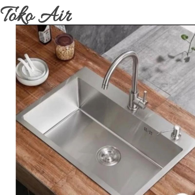 Jual Sink Minimalis 80cm 1 Lubang Sink Satu Lubang | Shopee Indonesia
