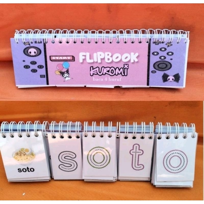 Jual FLIPBOOK WRITE AND READ SERIES KUROMI MEDIA BELAJAR MEMBACA ANAK MAINAN EDUKASI ANAK ...