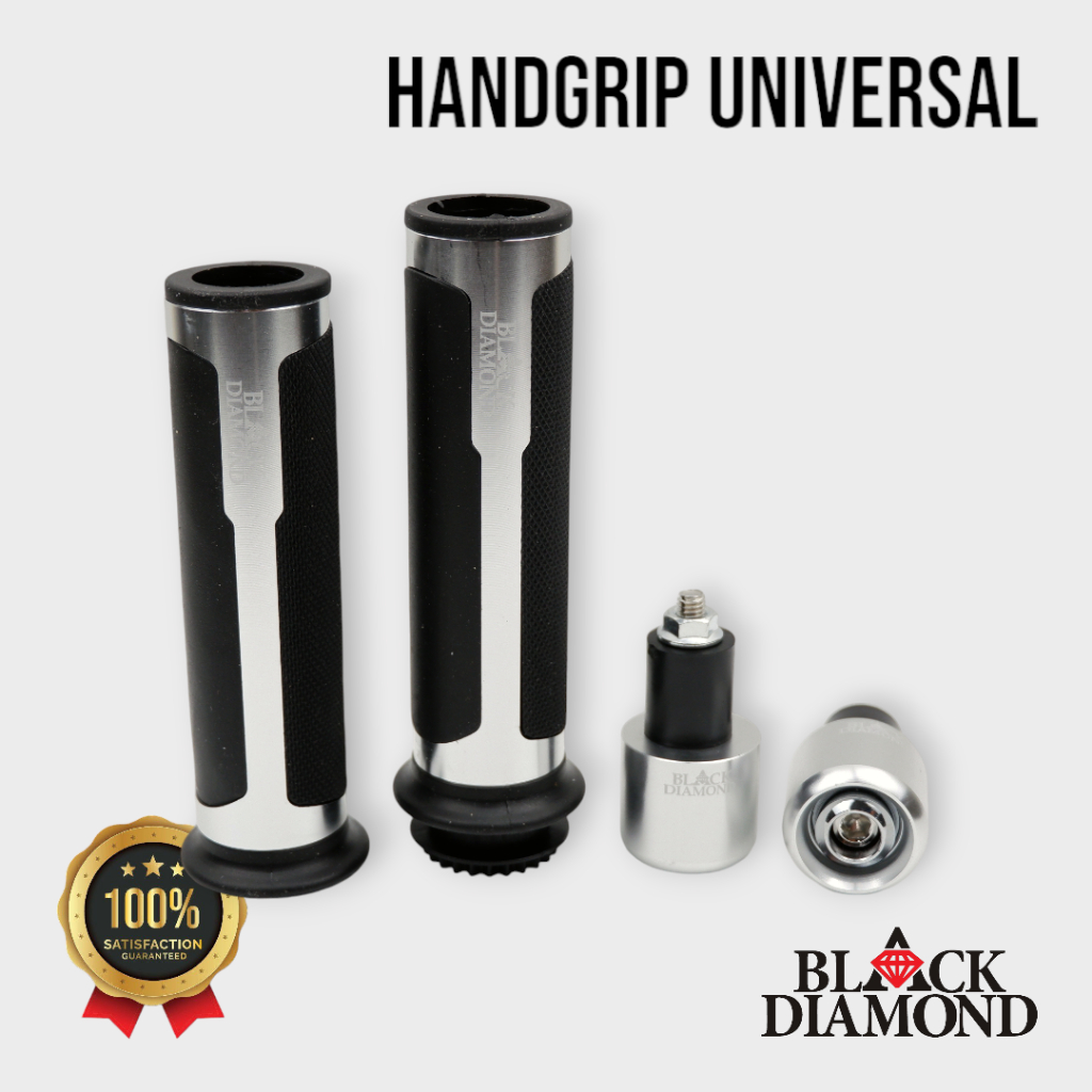 Jual Black Diamond - Paket Handgrip Alumunium + Jalu Stang Bar End ...