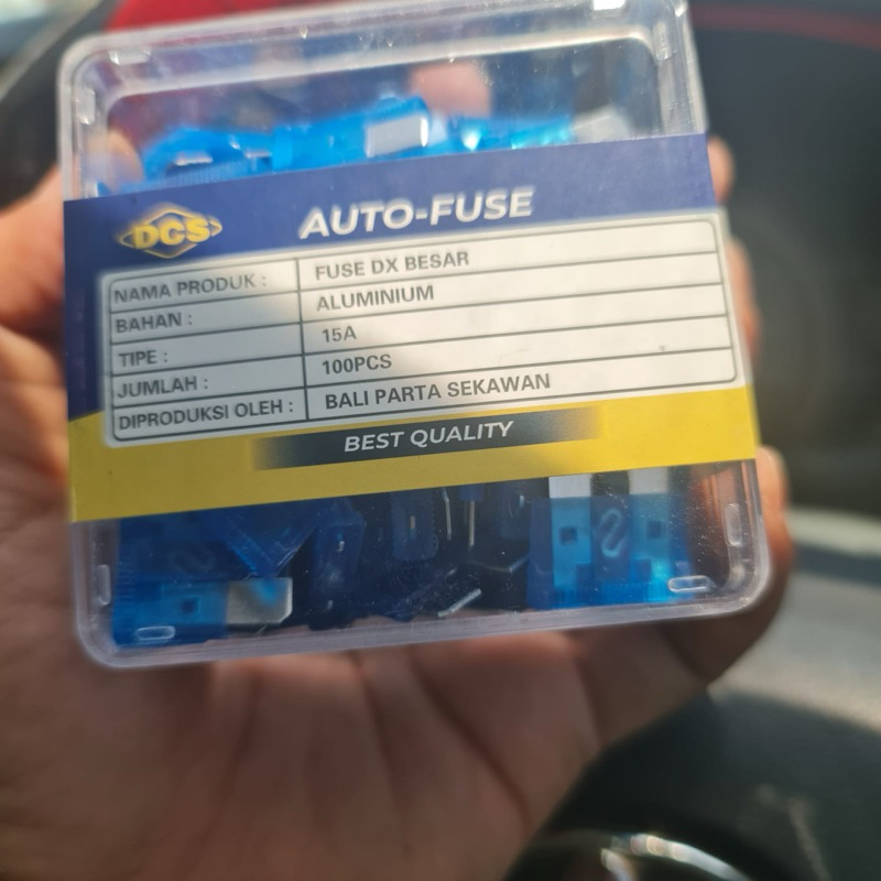 Jual SEKRING BESAR/FUSE DX BESAR 15 AMPERE | Shopee Indonesia
