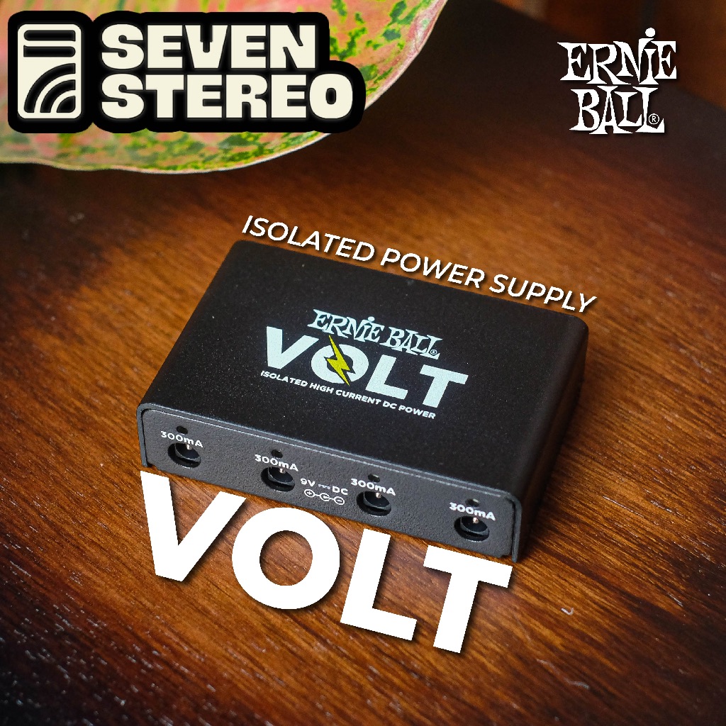 Jual Ernie Ball VOLT Isolated Power Supply Stompbox Efek Gitar | Shopee Indonesia