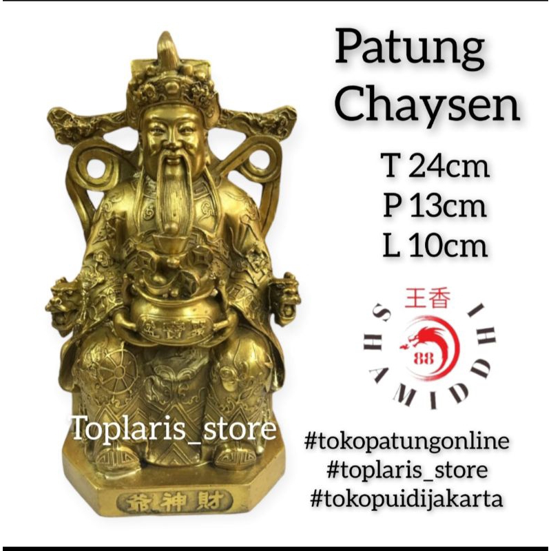 Jual Patung Dewa Rejeki Chaysen Kuningan | Shopee Indonesia