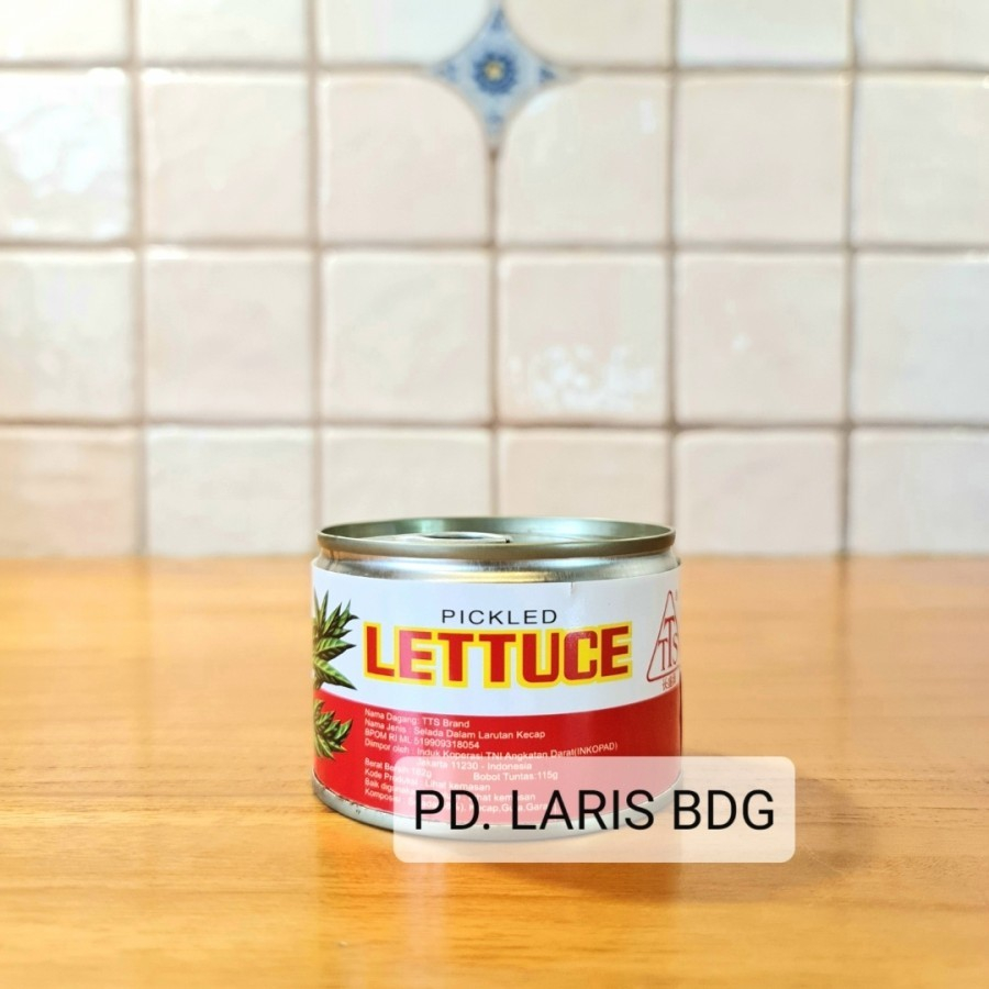 Jual PICKLED LETTUCE TTS 182GR (CAISIN TTS KALENG / ACAR SELADA ...