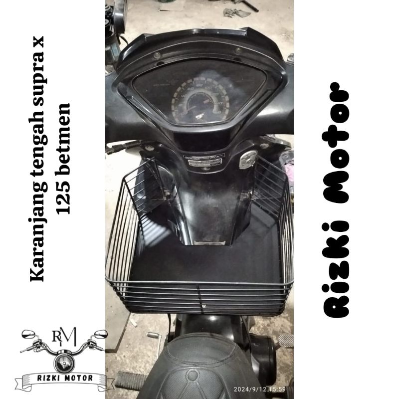 Jual MODEL BARU keranjang honda supra x 125 DD R bagasi tengah supra x ...
