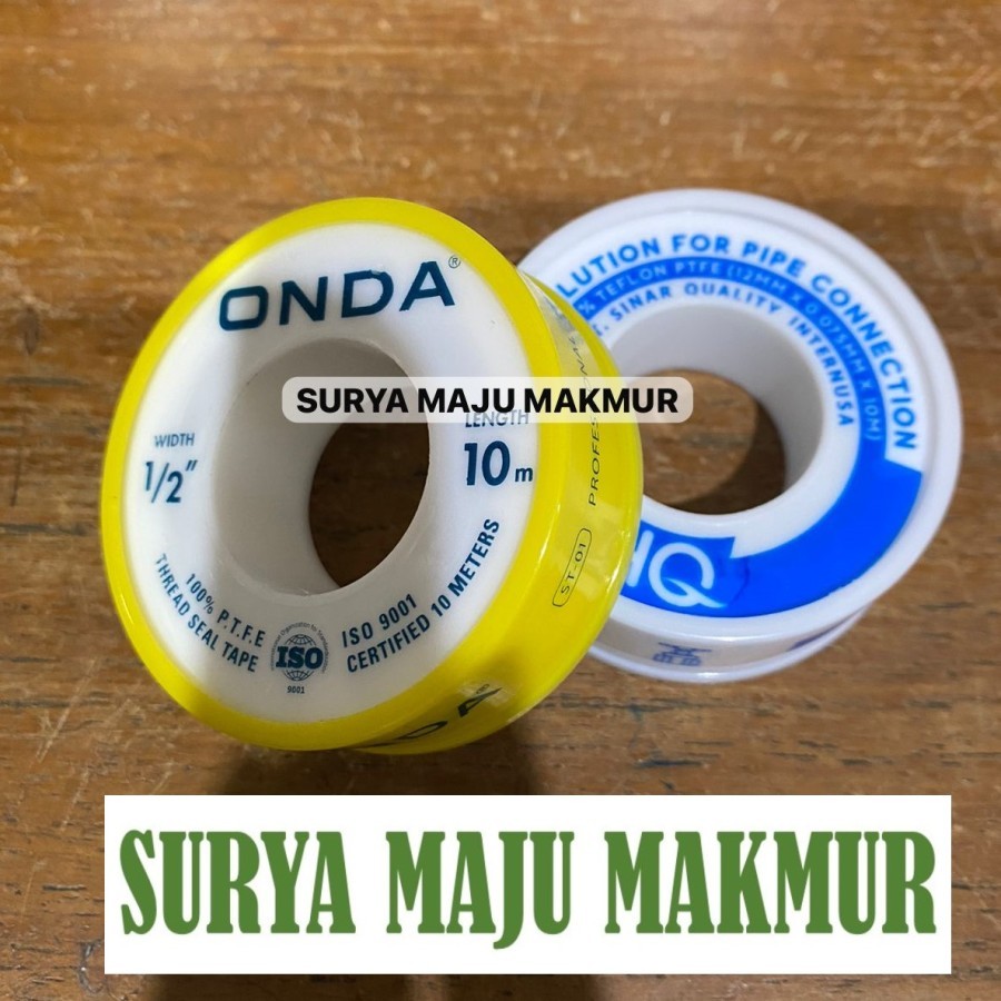 Jual SEAL TAPE HQ SEAL TAPE ONDA - PEREKAT DRAT PIPA - SEALTAPE - TBA ...
