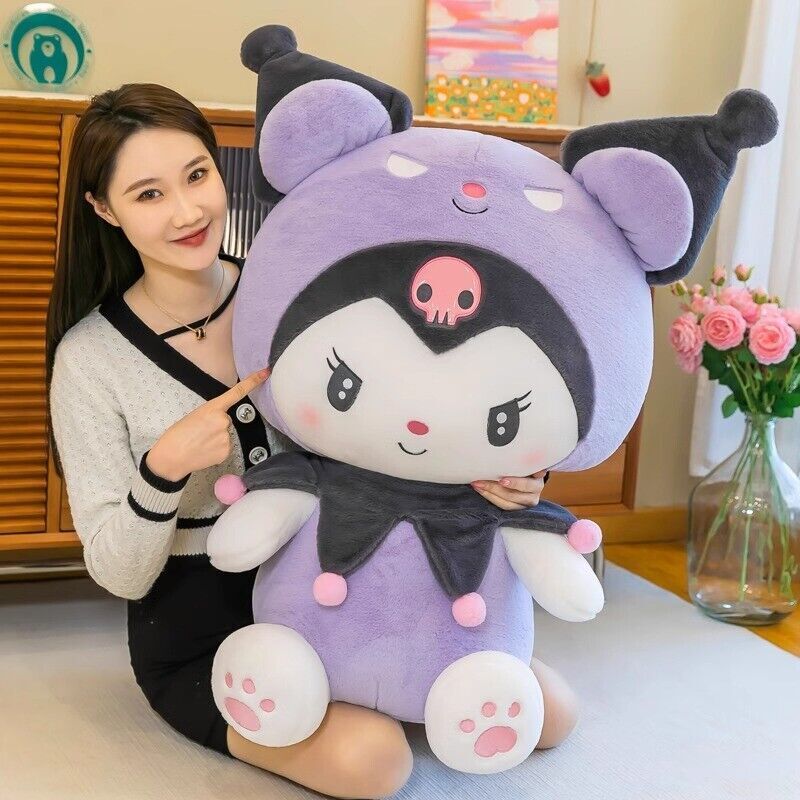 Jual Boneka Kuromi Jumbo Kartun Sanrio Plush Dolls Mainan Anak Bahan ...