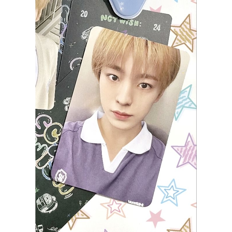 Jual NCT WISH YUSHI PHOTOCARD OFFICIAL ONLY SCHOOL OF WISH | Shopee Indonesia