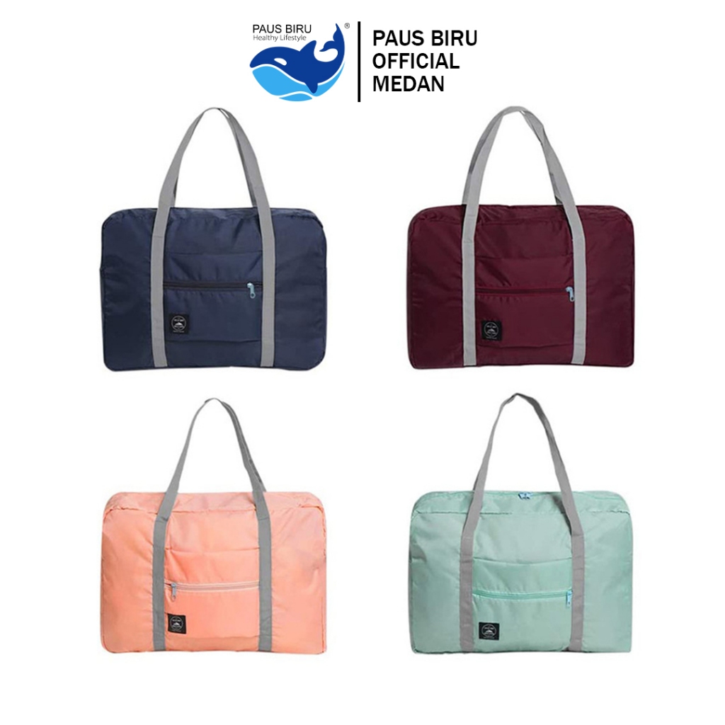 Jual Paus Biru - Tas Travel Lipat Besar Hand Carry Luggage Bag Anti Air ...