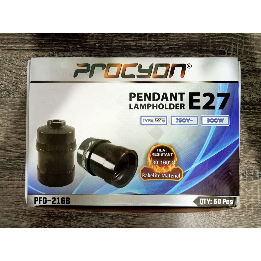 Jual Procyon Fitting Gantung Bakelite Tebal Ekonomis VPG 101 Model ...