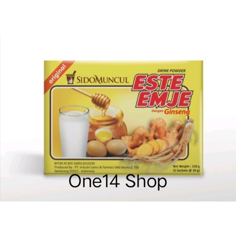 Jual STMJ EsTeEmJe Sidomuncul Ginseng 5x30gr Box | Shopee Indonesia