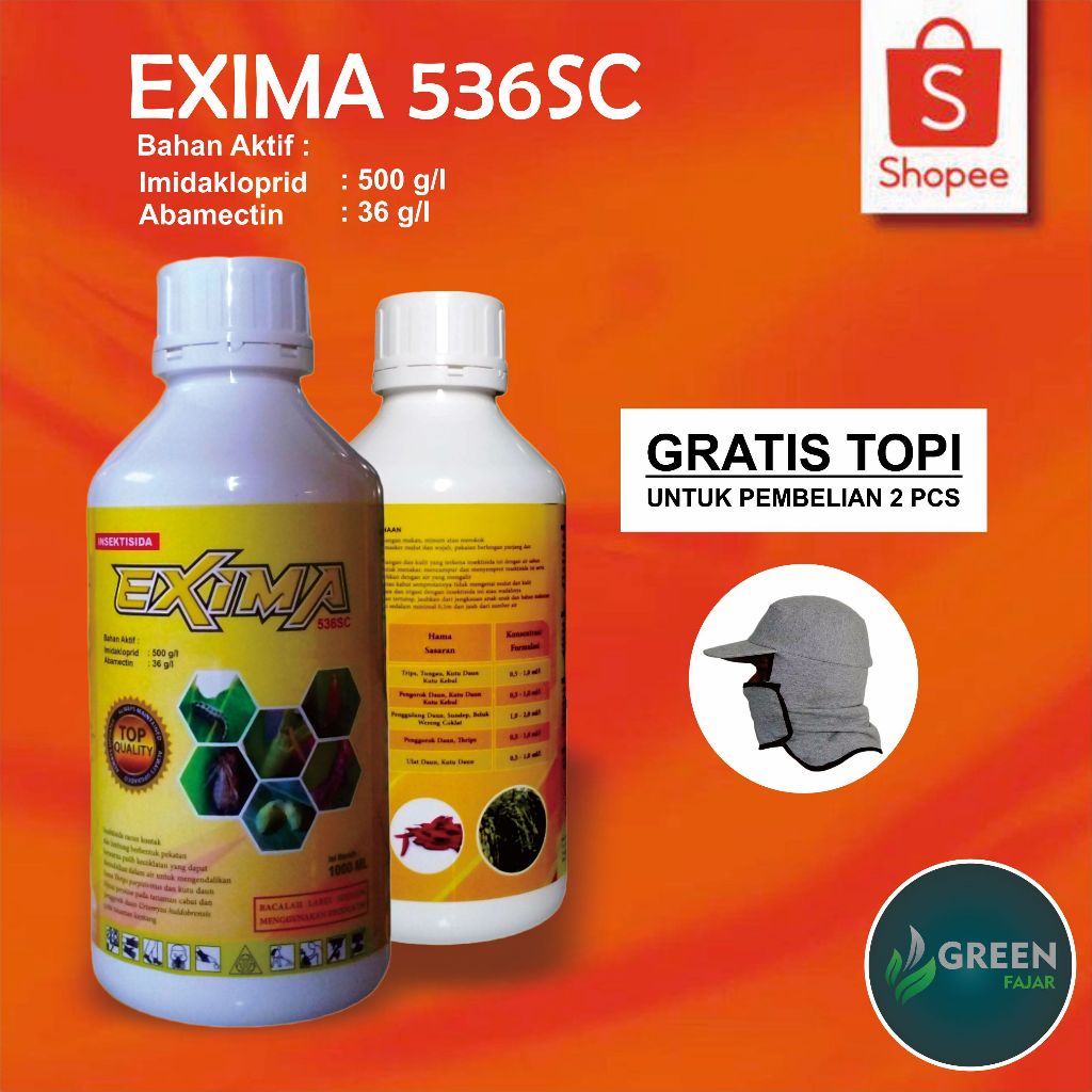 Jual EXIMA 536SC INSEKTISIDA B.A IMIDAKLOPRID/ABAMECTIN/ | Shopee Indonesia
