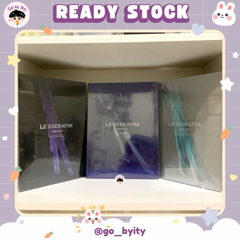 Jual [READY STOCK] LE SSERAFIM 4th Mini Album Crazy | Photobook Version ...