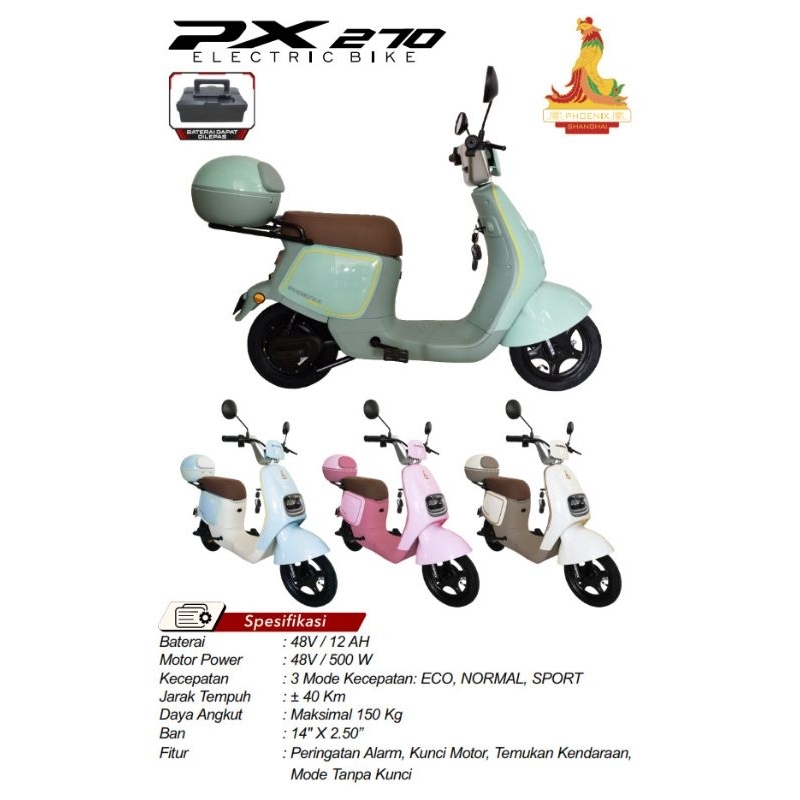 Jual Sepeda listrik PHOENIX BIKE Garansi Resmi | Shopee Indonesia