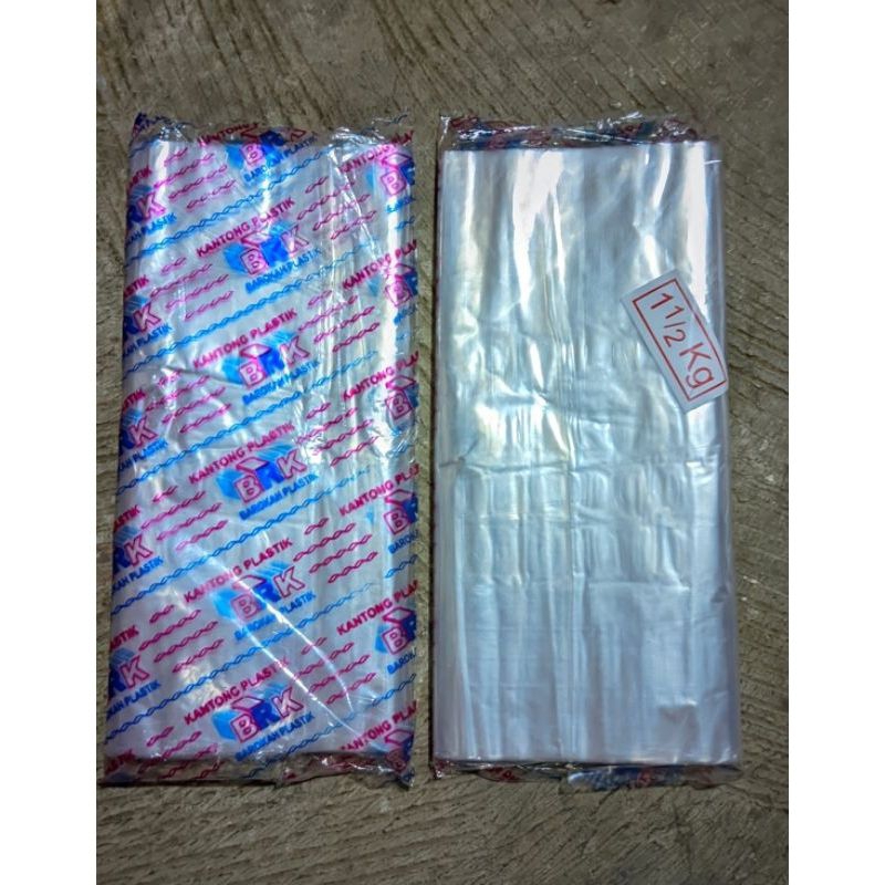 Jual Plastik Bening Ukuran 1 1/2 Kg | Shopee Indonesia