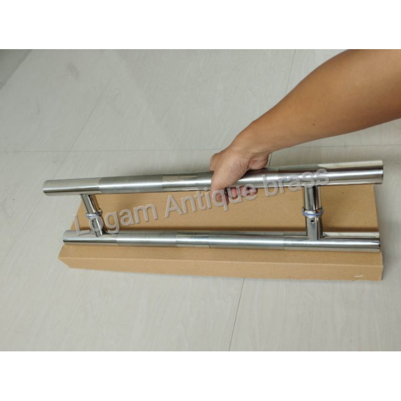 Jual Pull handle baut tembus stainless 100cm 120cm 150cm model suling ...