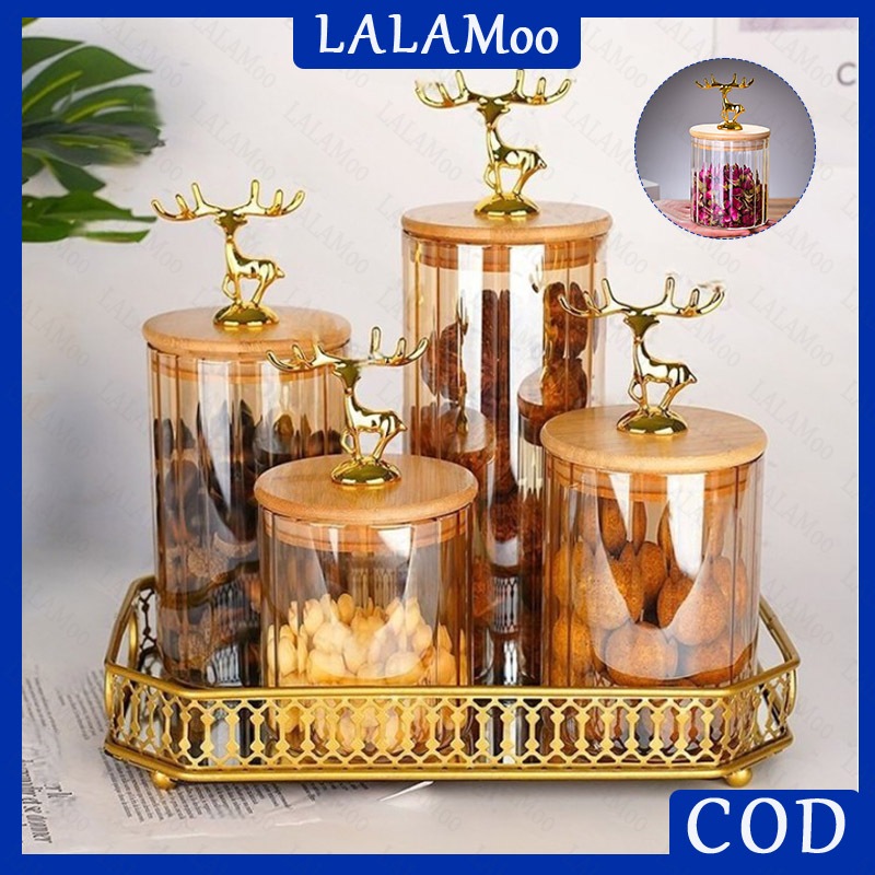 Jual Toples Rusa Gold Toples Gold Penyimpanan Makanan Rusa Tampilan ...