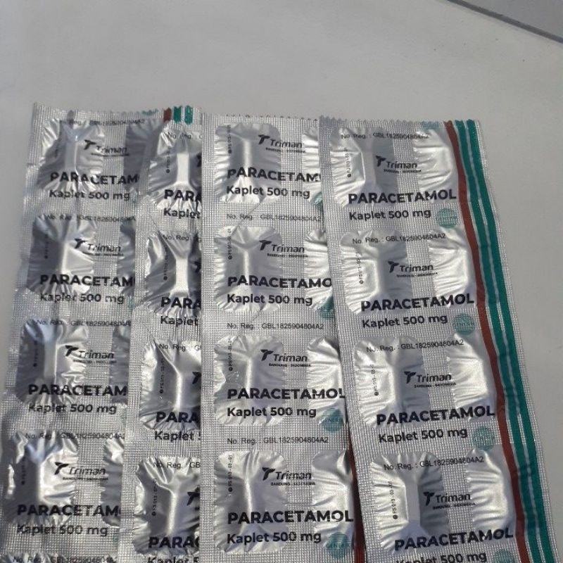 Jual PARACETAMOL TABLET 500MG (GENERIK) DI KIIRM SESUAI KETERSEDIAAN ...