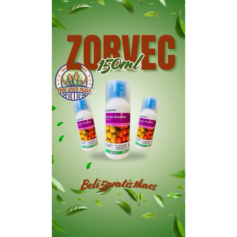 Jual Fungisida ZORVEC Encantia 330SE (150ml), BA : Famoxadone 300g/l ...