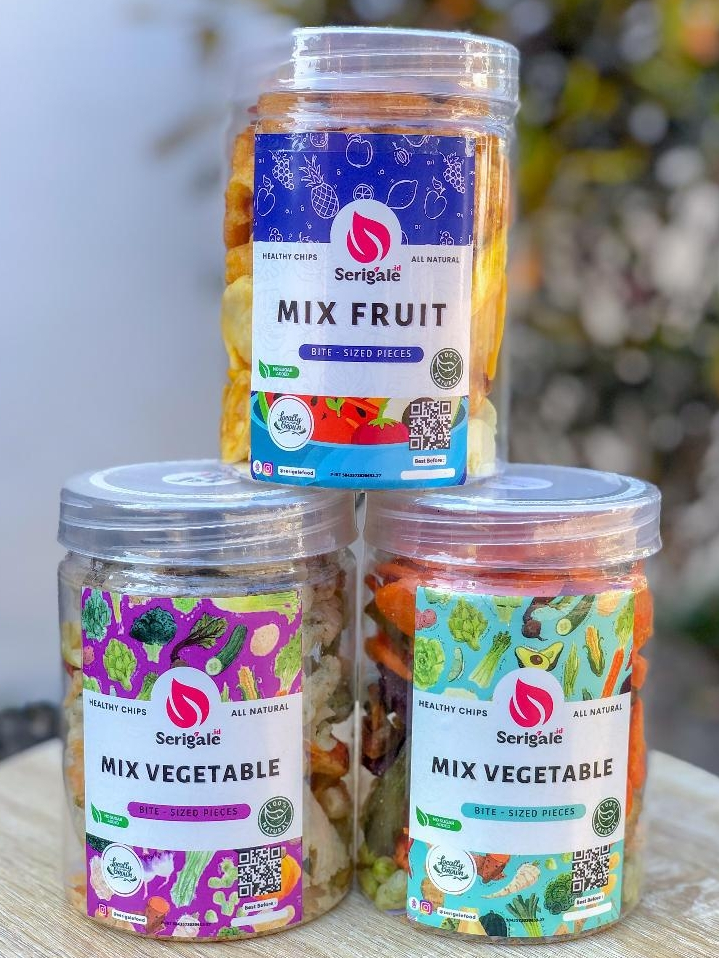 Jual Bundling 3 Varian Mix 650 ml I Keripik Buah Mix Sayur Mix Sayur ...