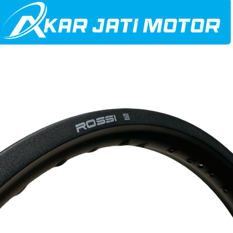 Jual VELG ROSSI WM HITAM DOFF PELEK VROSSI KULIT JERUK WX M RING 18 ...