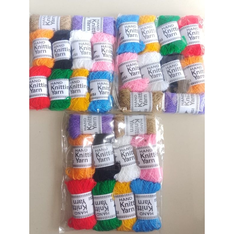 Jual Benang Wol Knitting Thread Phinisi Mix Warna ( Pak ) [ Original ...