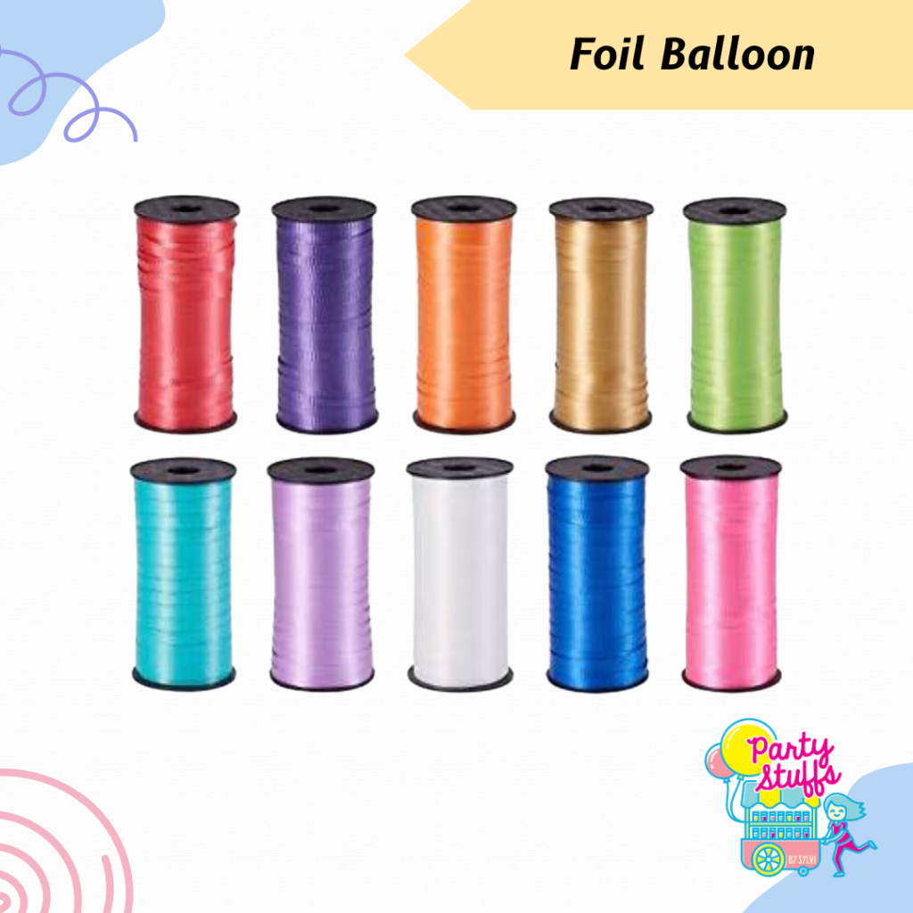 Jual Pita curly Balon / Pita keriting balon / Pita roll balloon ...