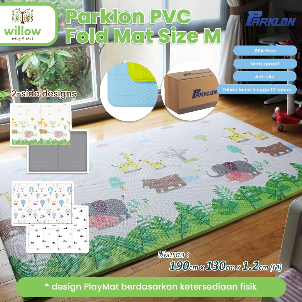 Jual Playmat Anak - Parklon PVC Fold Mat Size M | Shopee Indonesia
