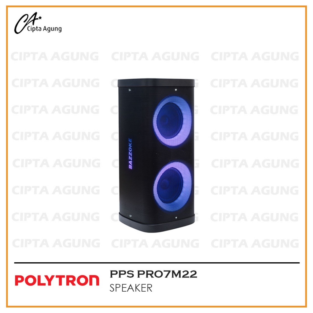 Jual POLYTRON SPEAKER PARTY PORTABLE BLUETOOTH PPS-PRO7M22 | Shopee ...