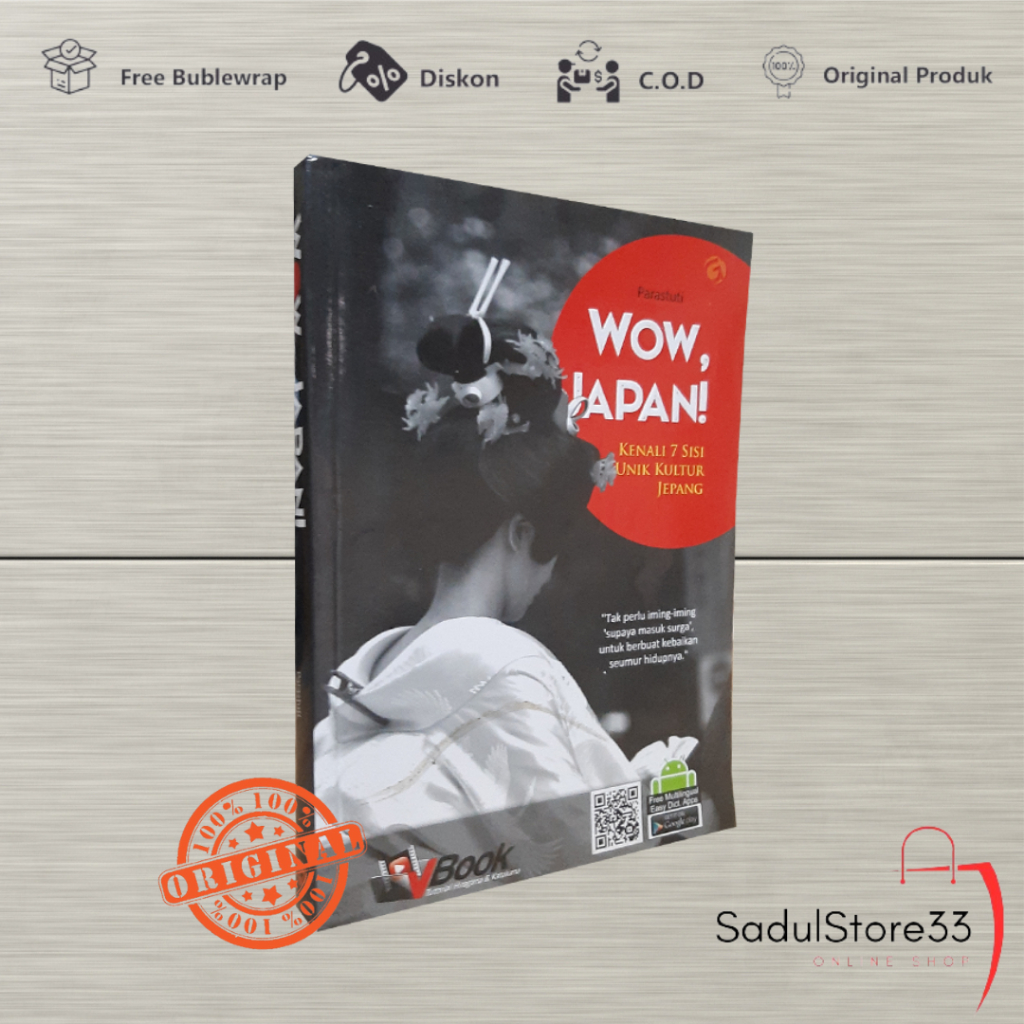 Jual BUKU BAHASA JEPANG - WOW JAPAN (KENALI 7 SISI UNIK KULTUR JEPANG) | Shopee Indonesia