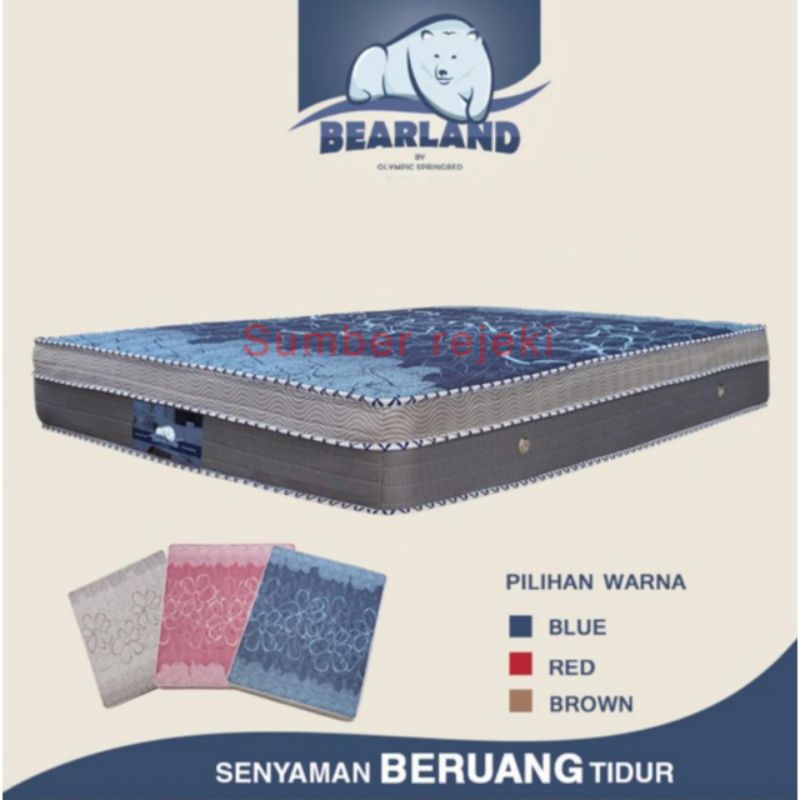Jual Olympic Bearland Plush Top 180 X 200 Kasur Springbed 180 Matras