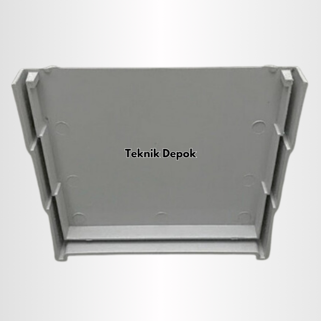 Jual Tutup Talang Kotak 4 inch PVC Dop Cap Penutup Saluran Air Plastik ...