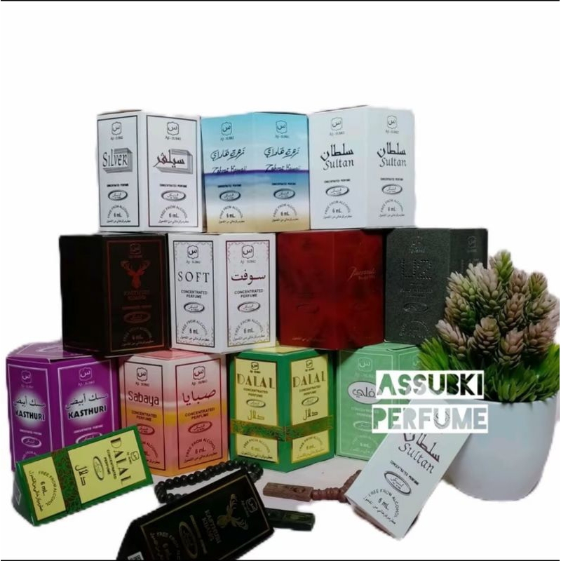 Jual Paket 1 Box Isi 6pcs Parfum Arab Non Alkohol Original bisa Mix ...