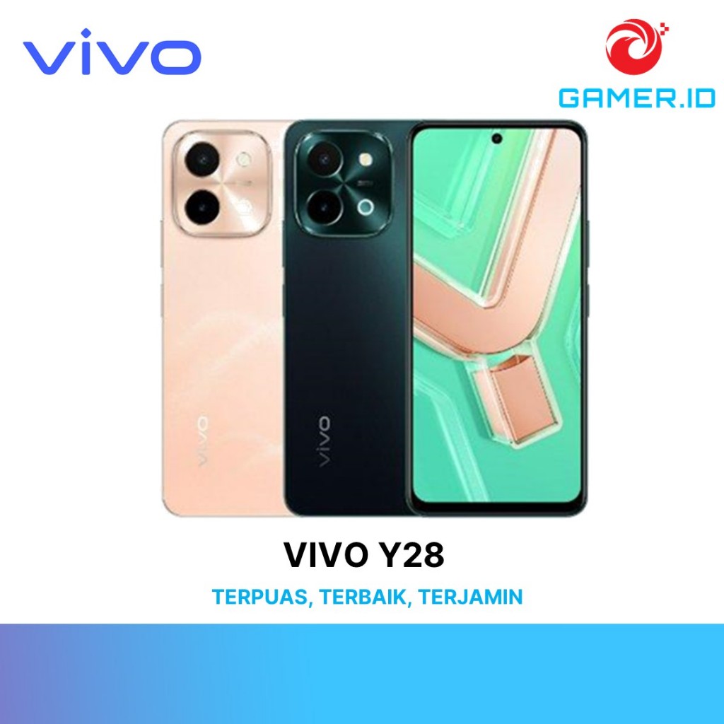 Jual VIVO Y28 8GB 256GB / 8GB 128GB / 6GB 128GB AGATE GREEN / GLEAMING ORANGE - GARANSI RESMI ...