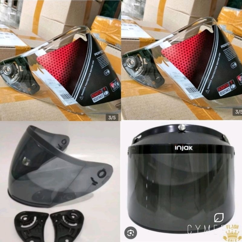 Jual Kaca Helm Centro Ink DJ Maru Dan Kaca Datar Helm Bogo | Shopee ...