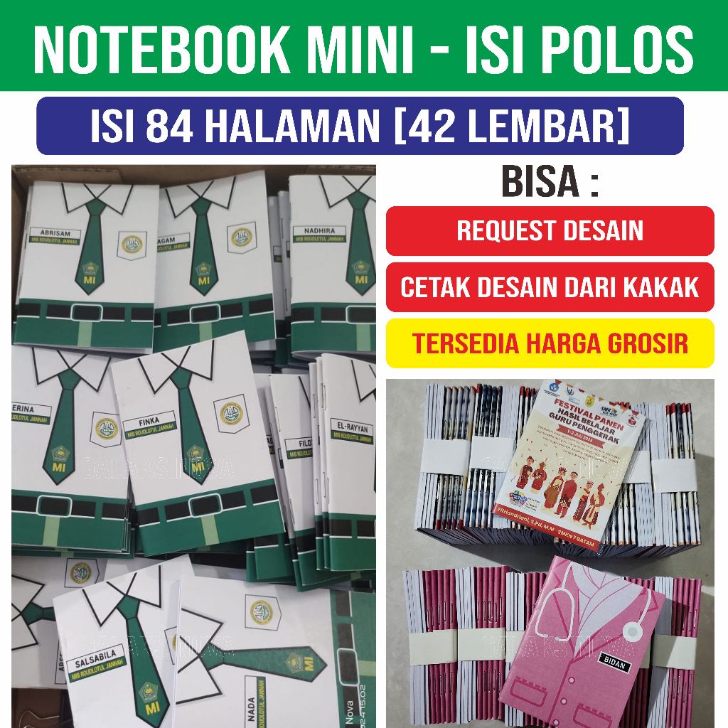 Jual AESTHETIC BOOK MINI CUSTOM A7 ISI POLOS 42 LEMBAR | NOTE BOOK CUTE ...