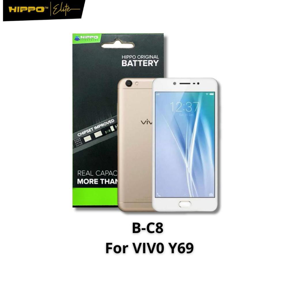 Jual Hippo Baterai VIVO B-C8 Y69 3500Mah | BC8 | Original Cell Battery ...