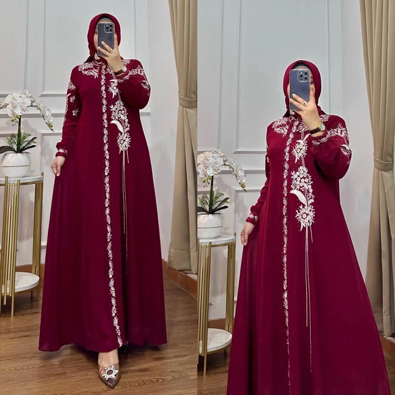 Jual Nura Collection Official - Namira Set Hijab - Baju Gamis Wanita ...