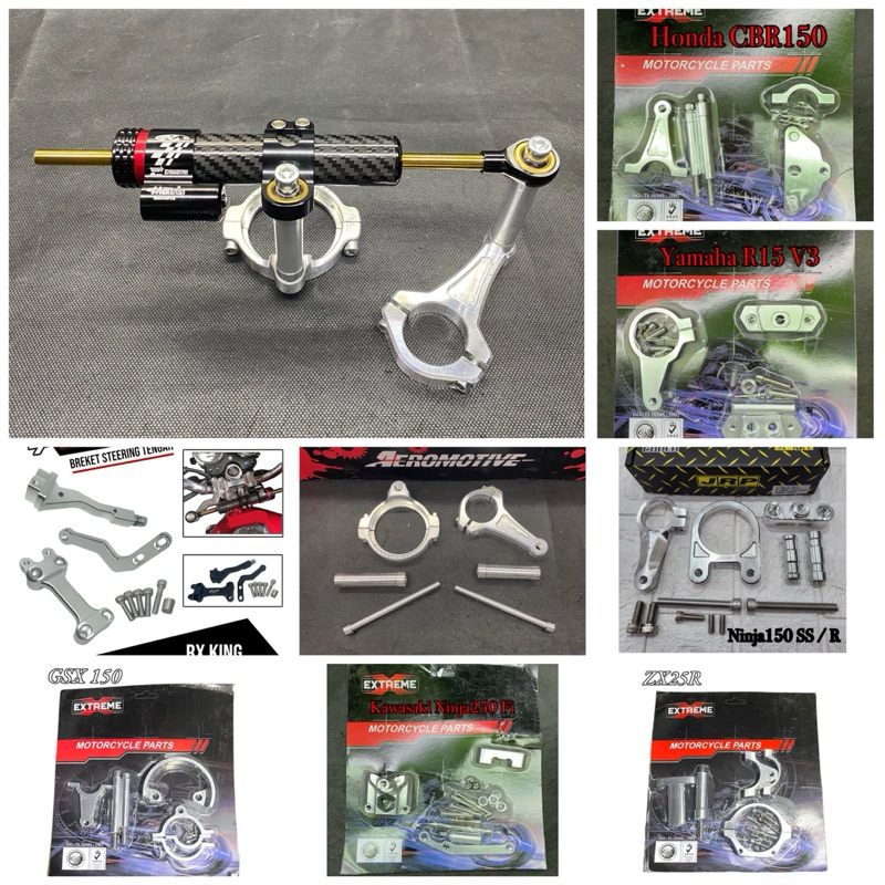 Jual BREKET Stabilizer Stang Steering Dumper Tengah RX King Old New ...