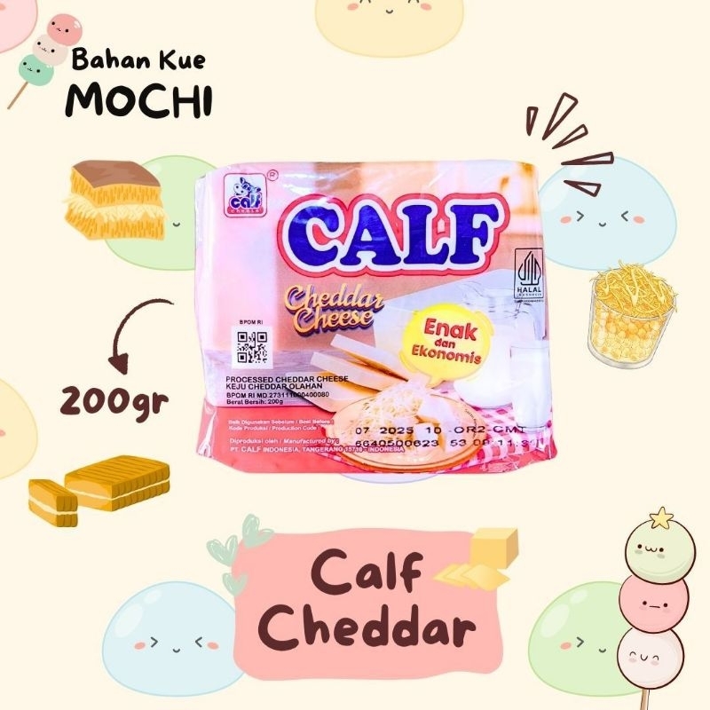 Jual CALF Keju Cheddar 200gr | Shopee Indonesia