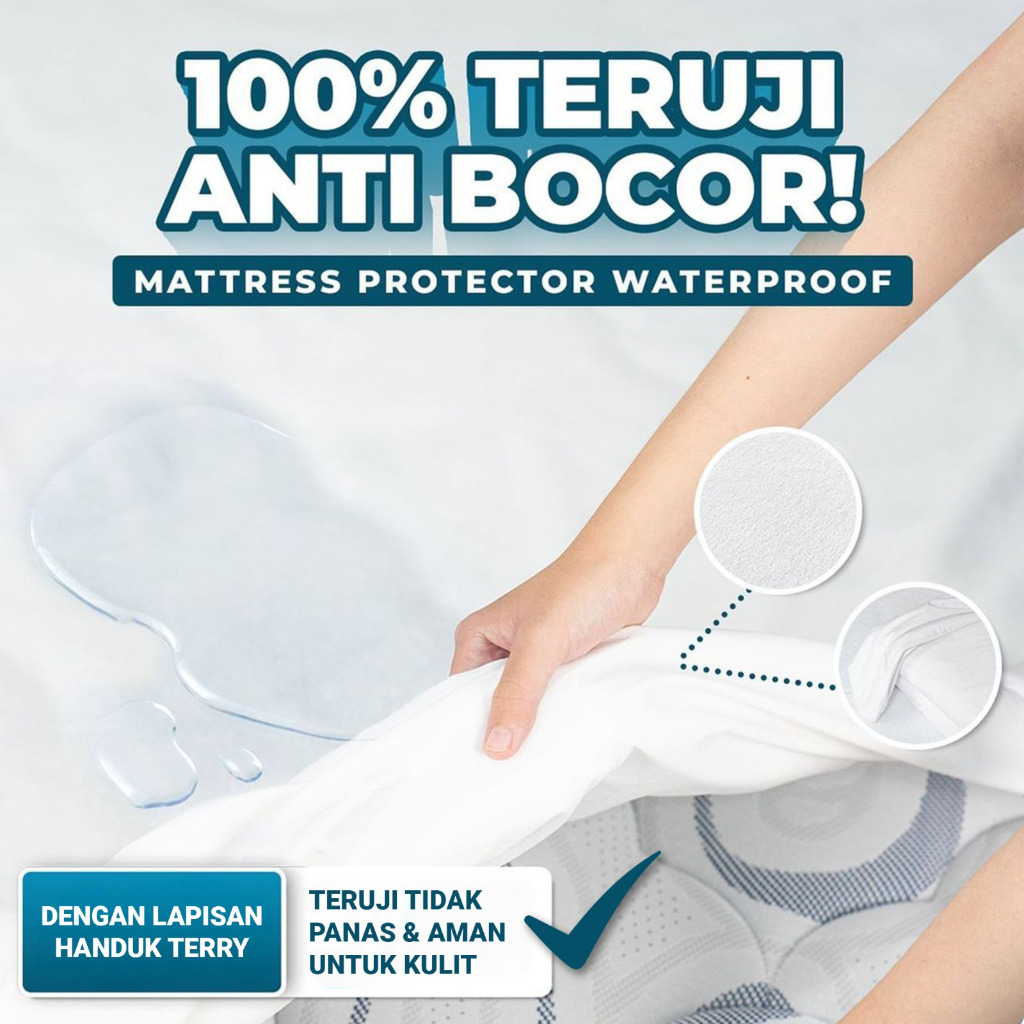 Jual MATRAS PROTECTOR (Waterproof) by Vazso living, Matras Pelindung ...