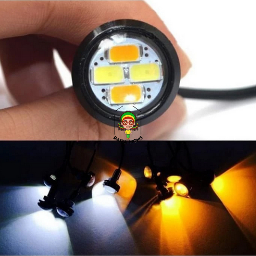 Jual LAMPU WARNA MAGIC LAMP LED MATA ELANG EAGLE EYE 2 WARNA LAMPU SEN SEIN LAMPU SENJA EAGLE ...