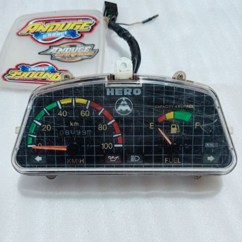 Jual spedometer spidometer speedometer odometer gauge motor Malika Hero ...