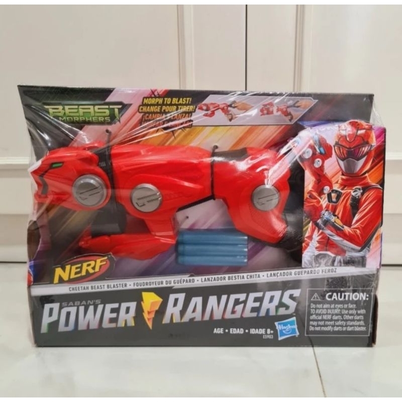 Jual Nerf Saban's Power Ranger Beast Morphers Cheetah Blaster Original ...