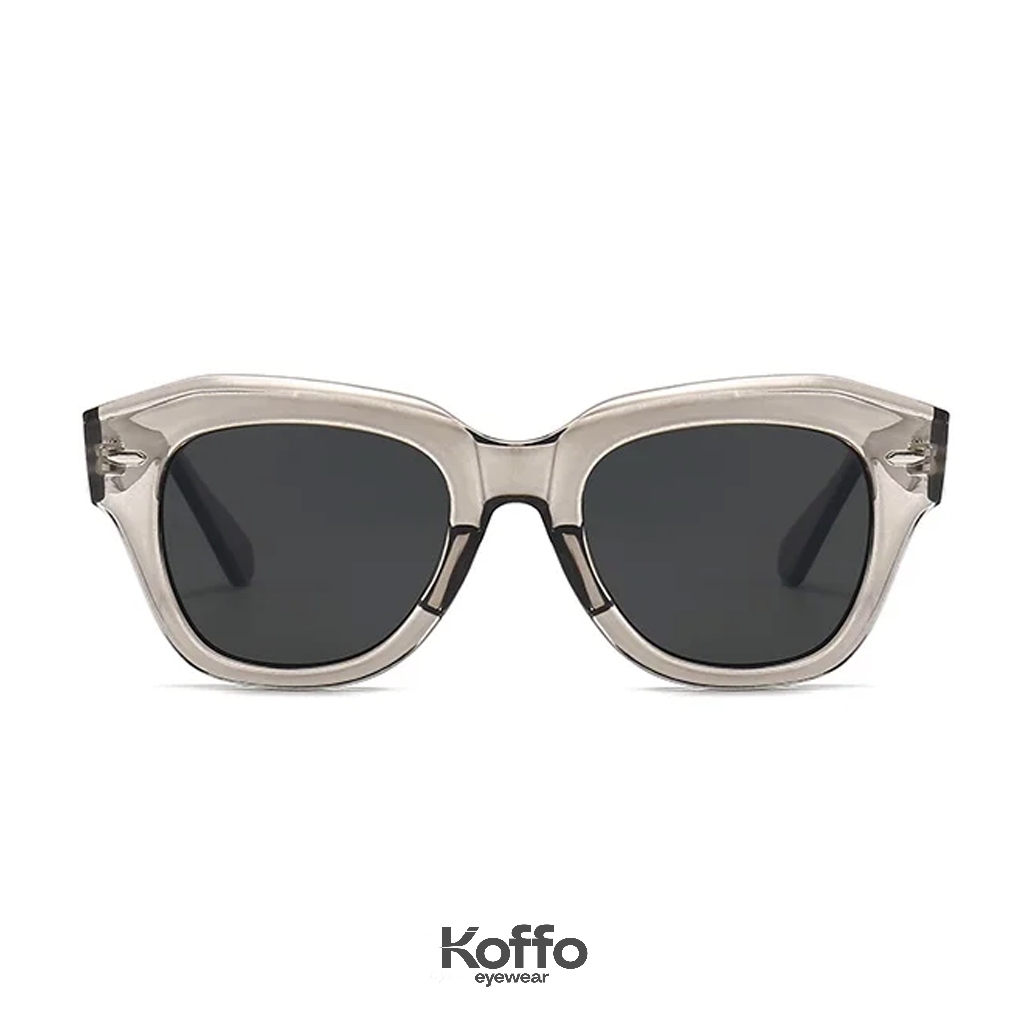 Jual Koffo - Frame Kacamata Hitam Gaya Vintage Frame Tebal Unisex ...